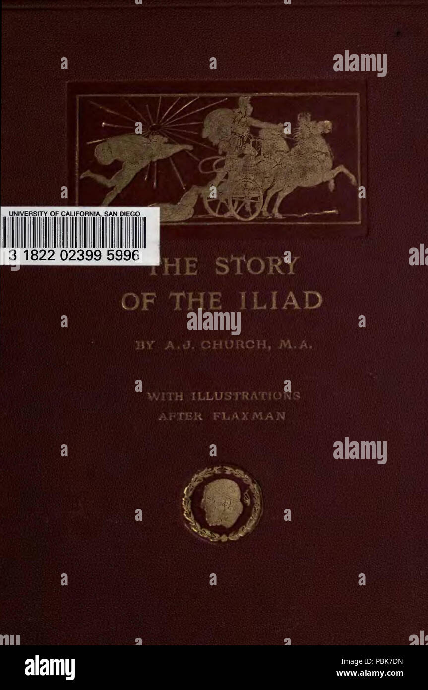 The iliad book cover hi-res stock photography and images - Alamy