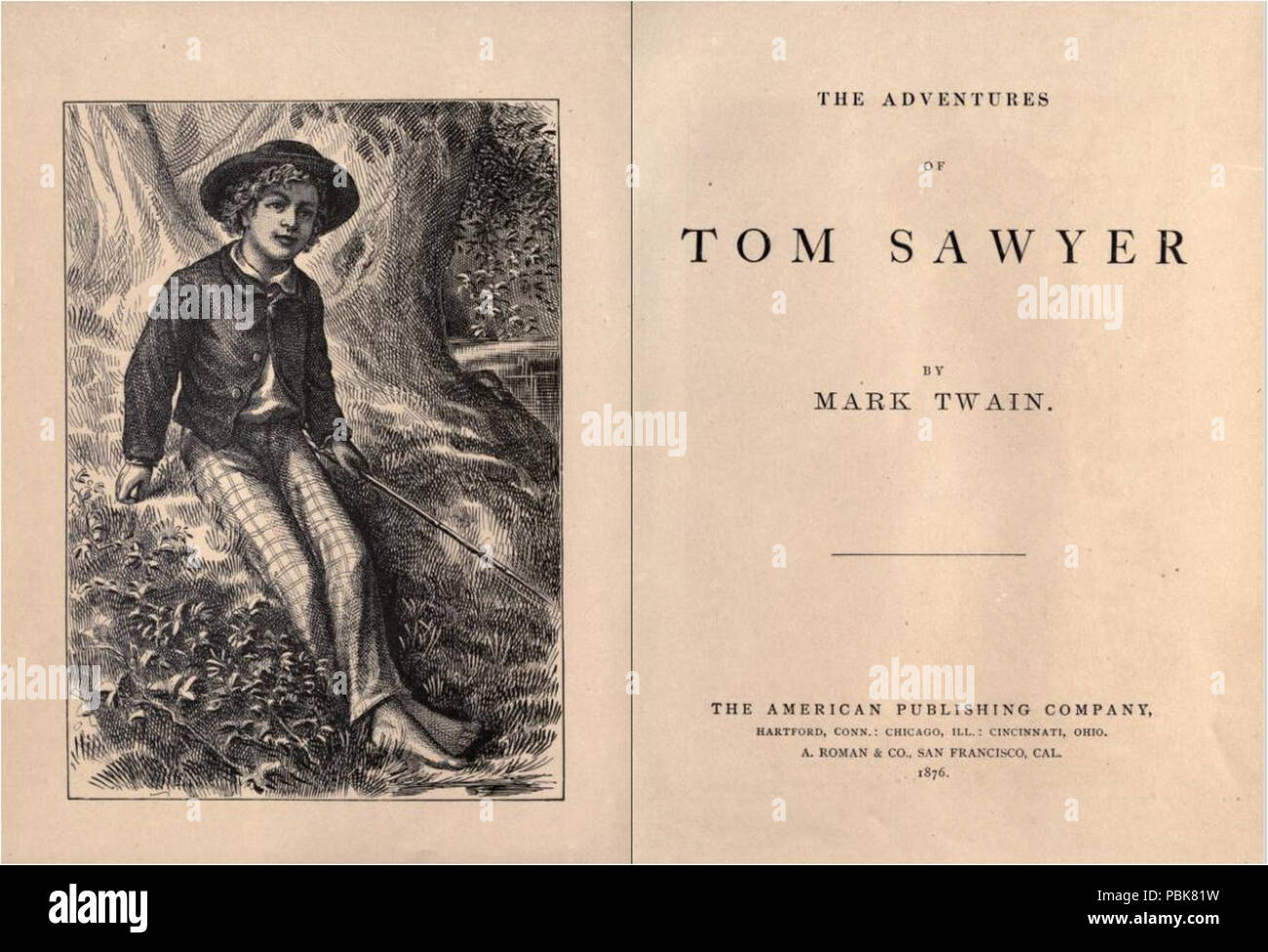The adventures of tom sawyer hi-res stock photography and images - Alamy