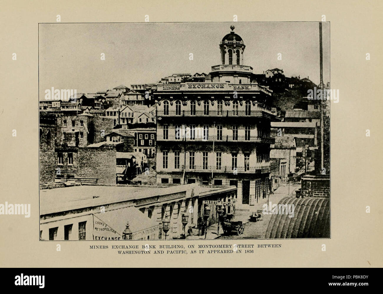 1289 Sanfranciscohist01youn 0300 Miners Exchange Bank Building, on ...