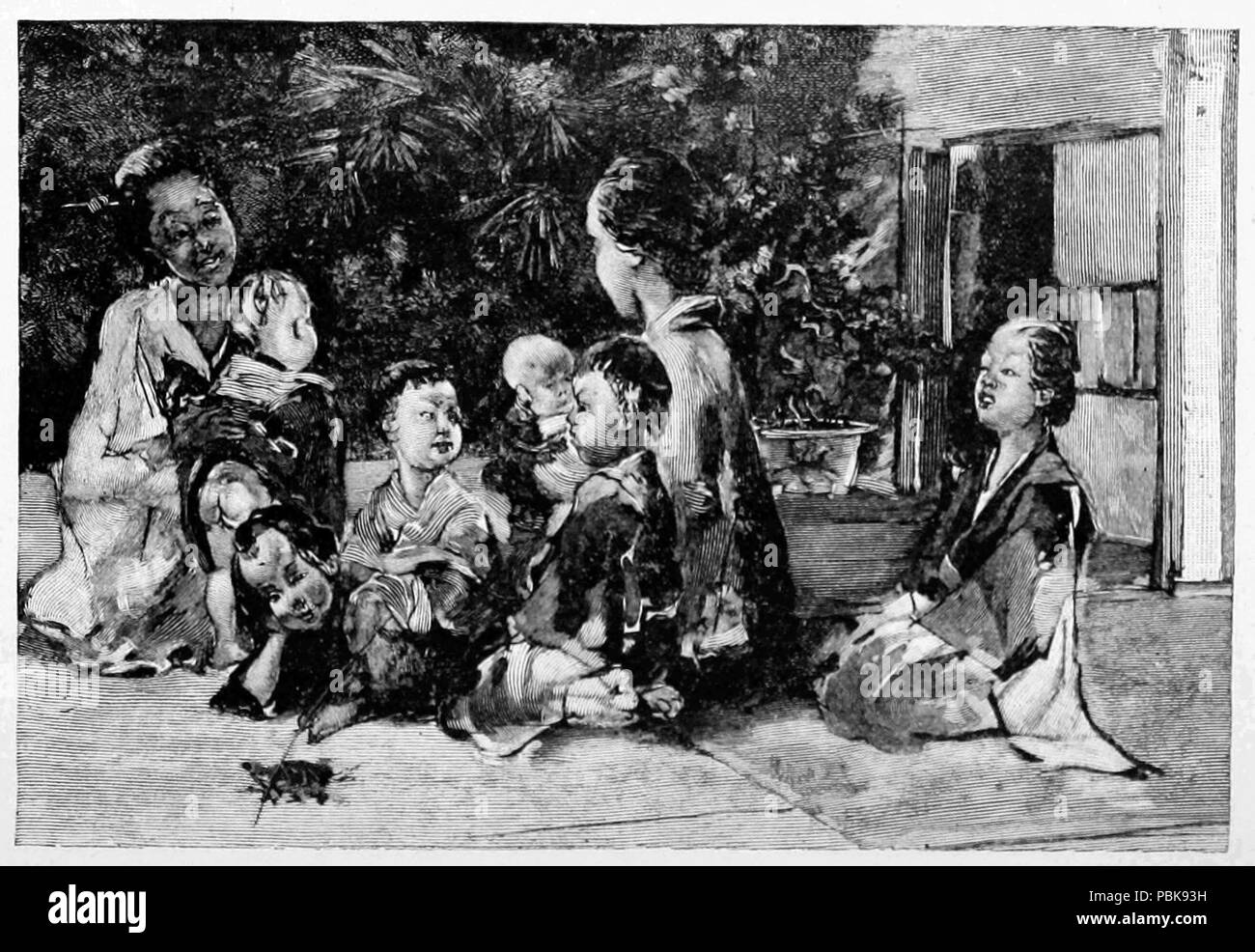 1147 P 017--Jinrikisha days in Japan Stock Photo - Alamy