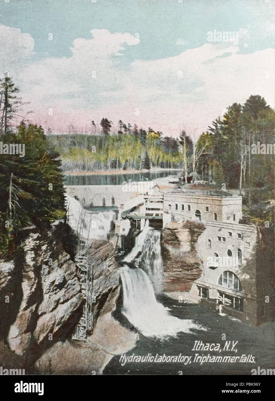 Triphammer falls hi-res stock photography and images - Alamy