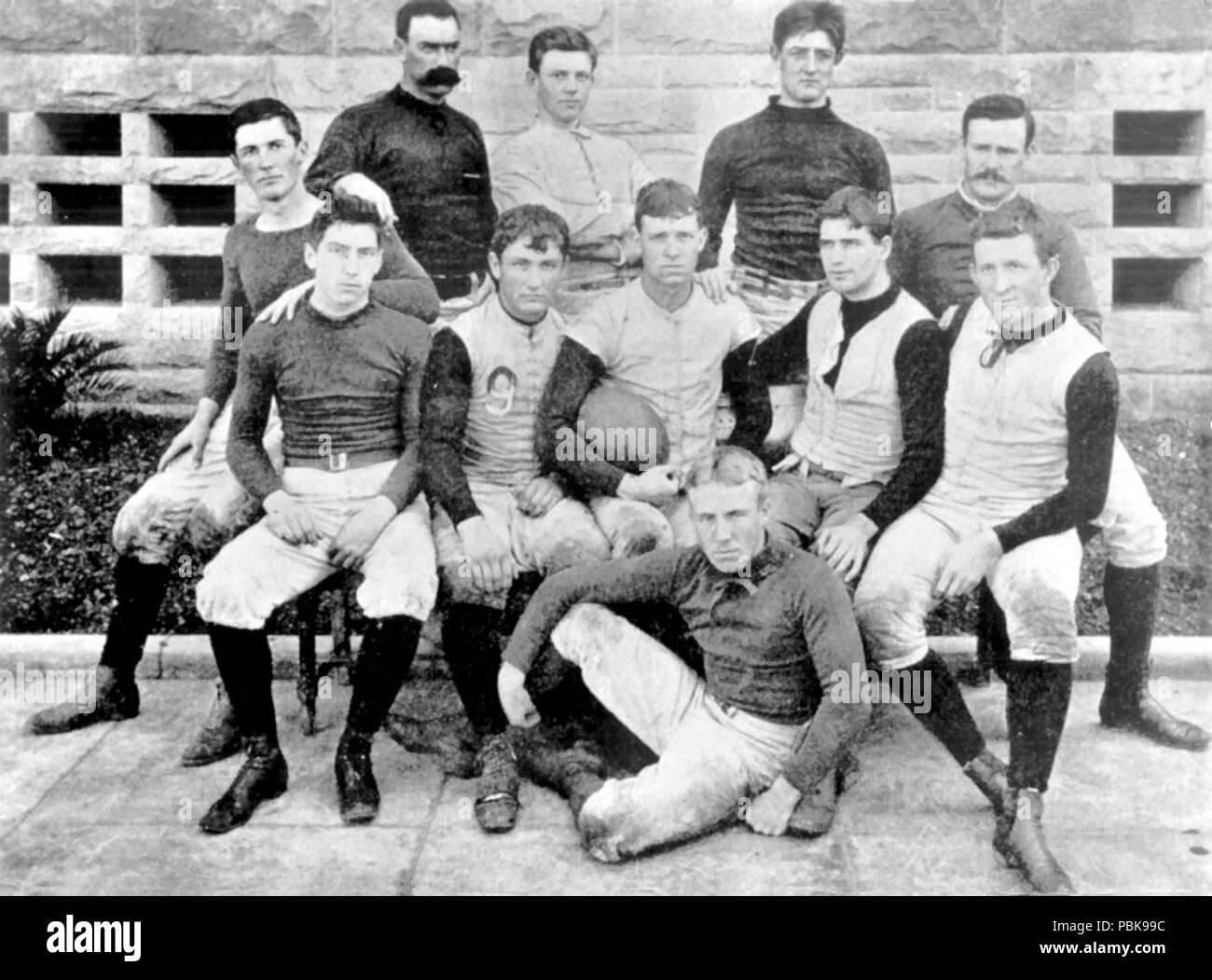 The varsity team Black and White Stock Photos & Images - Alamy