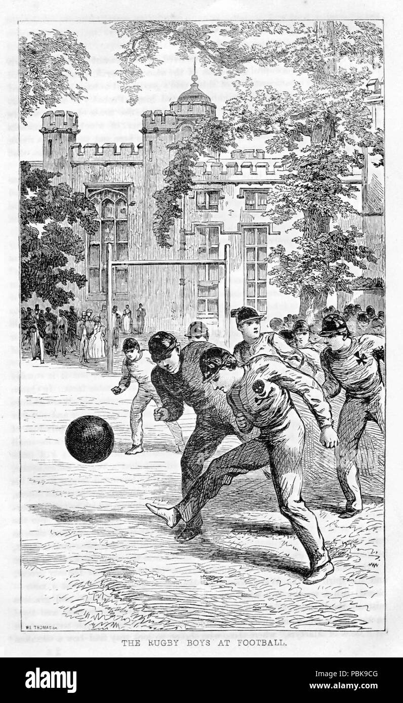 Football 1920s boys hi-res stock photography and images - Alamy