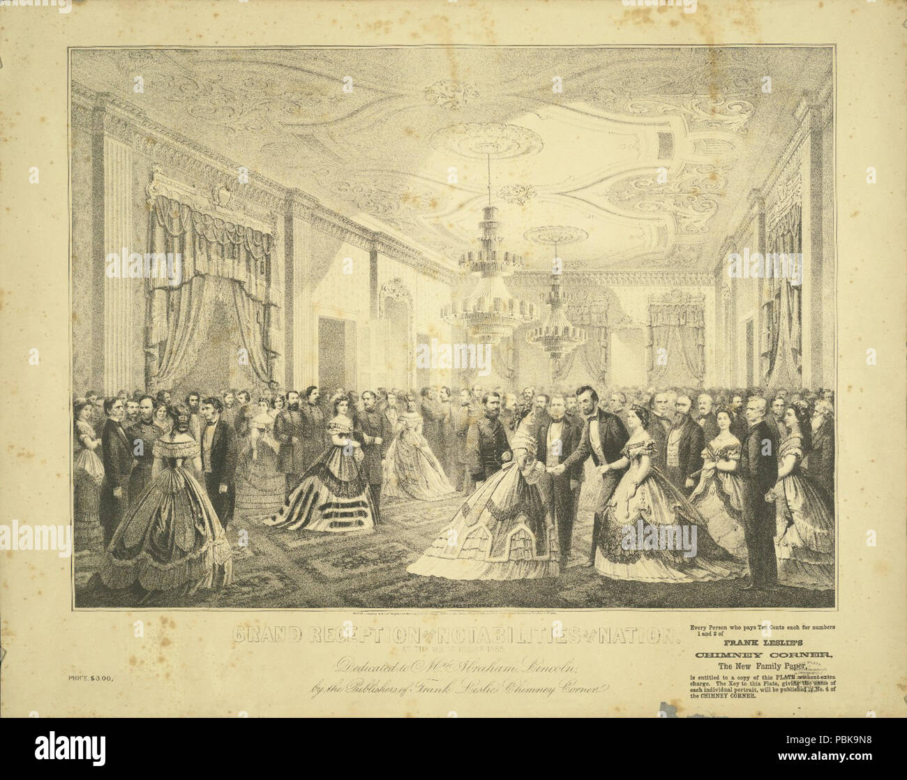 1865 abraham lincoln inauguration hi-res stock photography and images ...