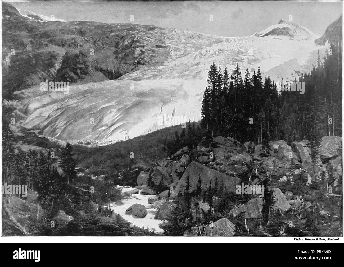 Glacier ice sheet Black and White Stock Photos & Images - Alamy