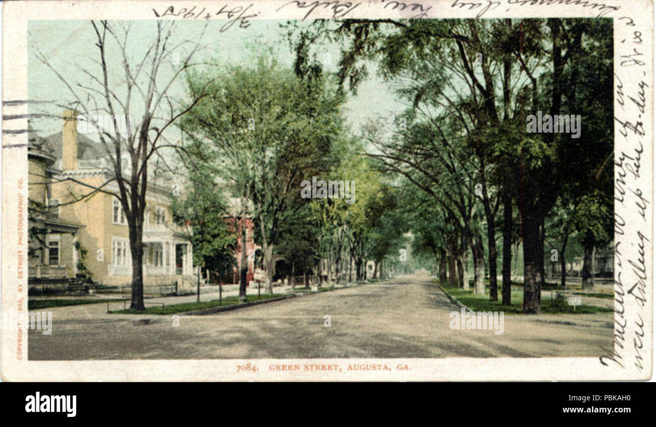 Green street augusta ga hi-res stock photography and images - Alamy