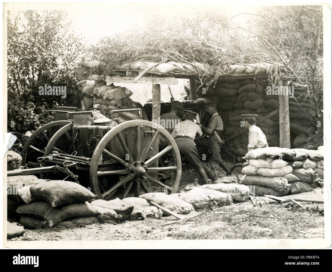 Firing trench hi-res stock photography and images - Alamy