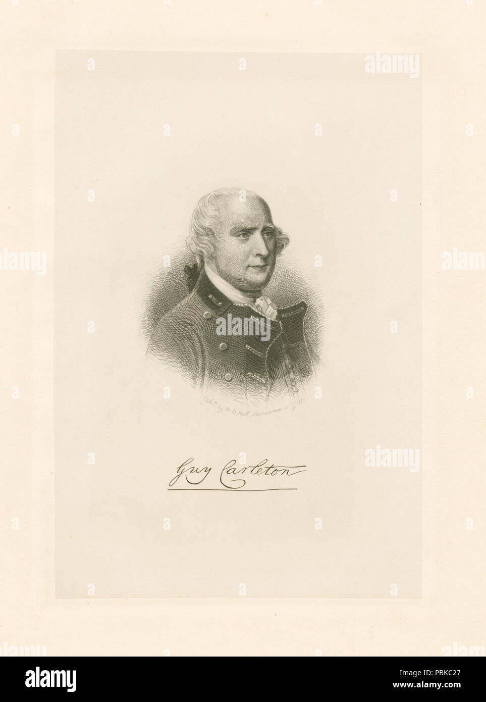 736 Guy Carleton (NYPL b13512824-420899 Stock Photo - Alamy