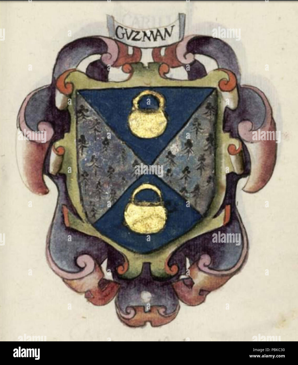 736 Guzman escudo 2 Stock Photo - Alamy