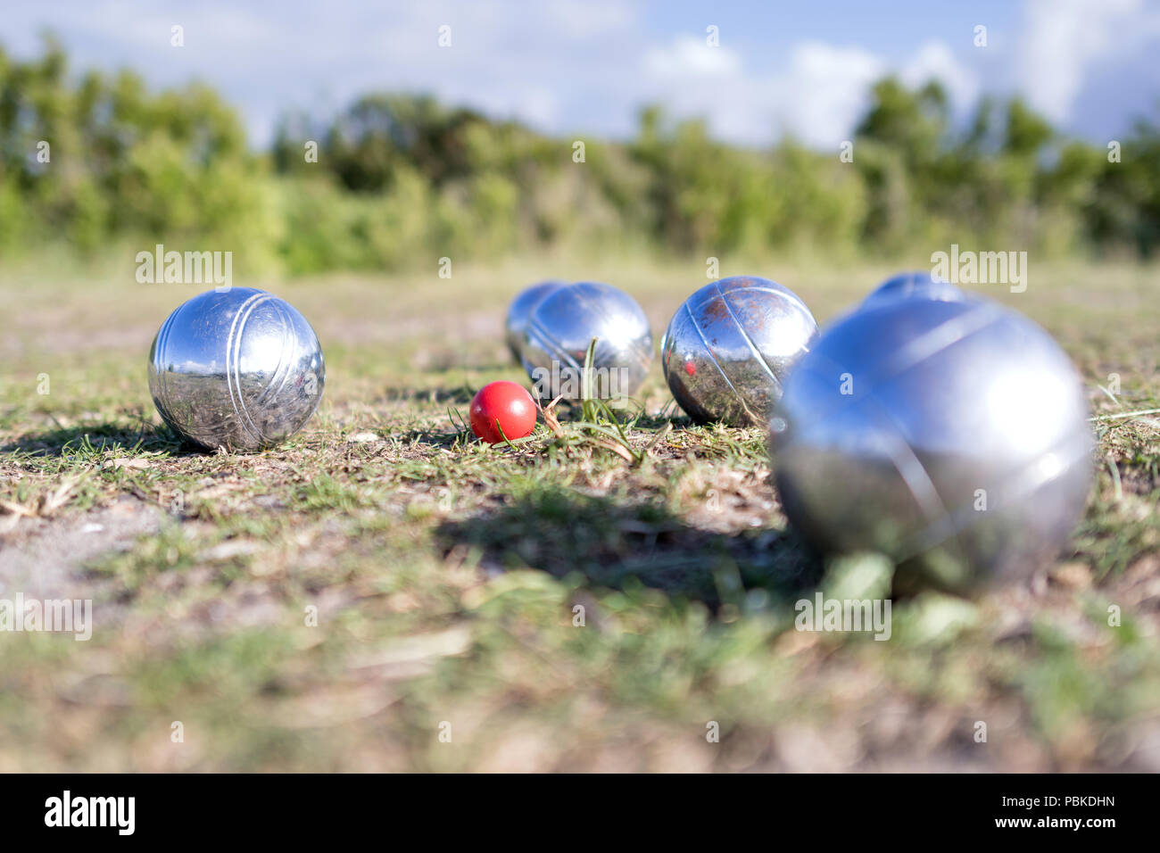 Petanque balls hi-res stock photography and images - Alamy