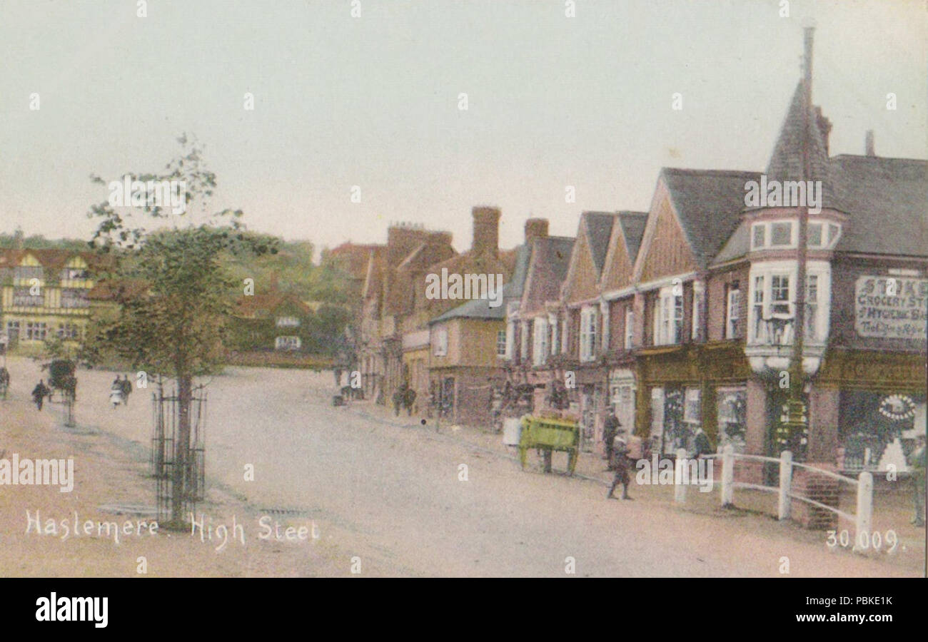 746 Haslemere High Street Stock Photo - Alamy