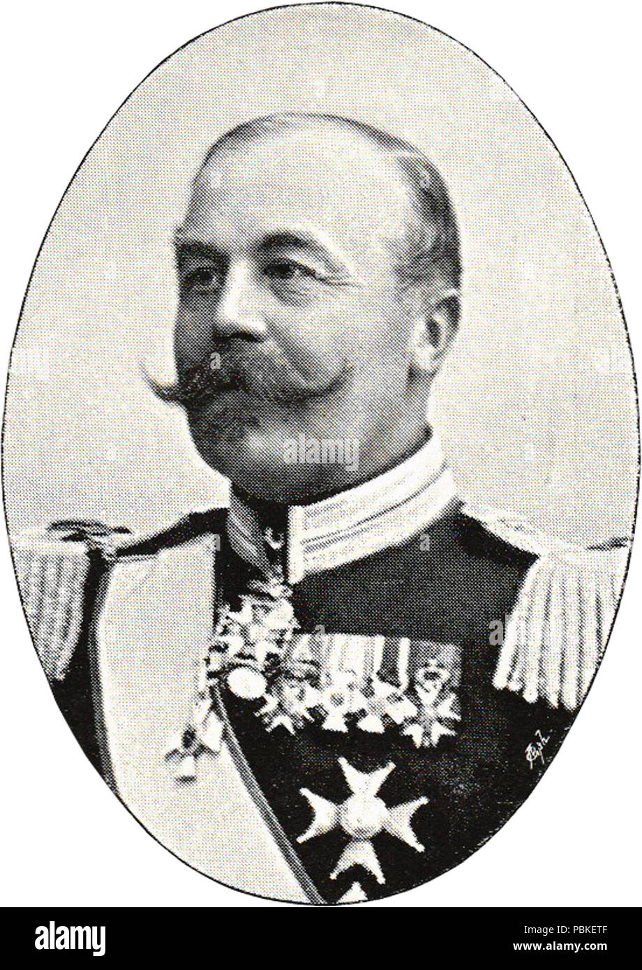 752 Hemming Gadd (1837-1915), Svenskt porträttgalleri VII-5 Stock Photo ...