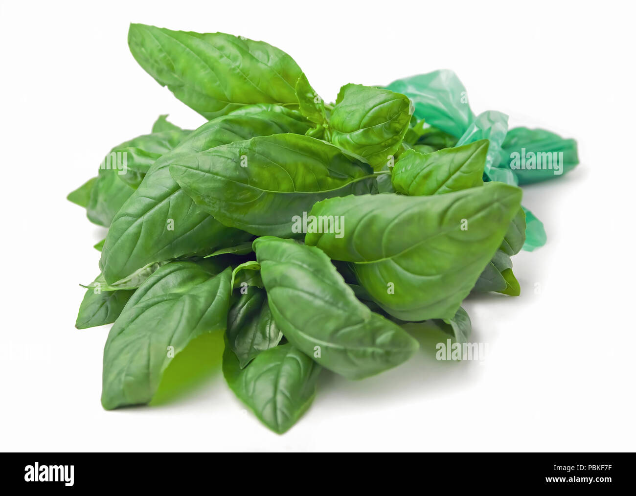 Bunch of fresh basil Cut Out Stock Images & Pictures - Alamy