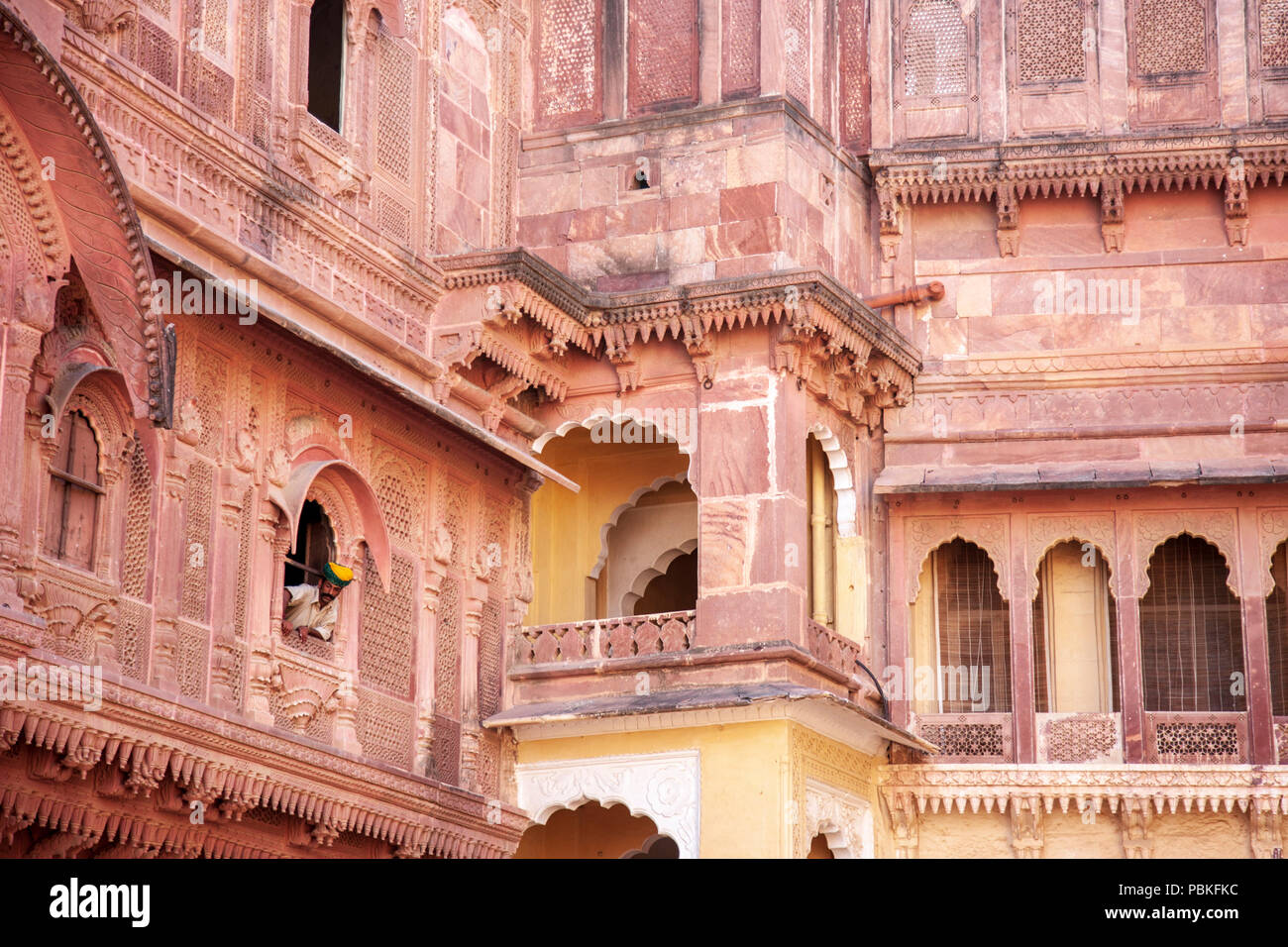 India tour guide hi-res stock photography and images - Alamy