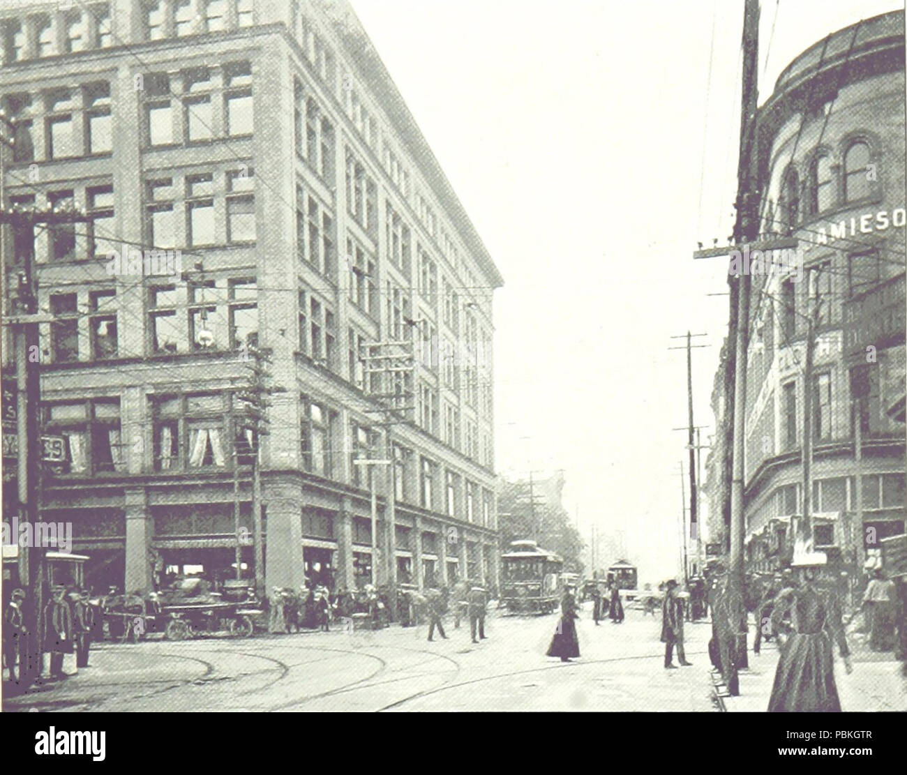 . English: Intersection of Queen Street and Yonge Street in Toronto ...
