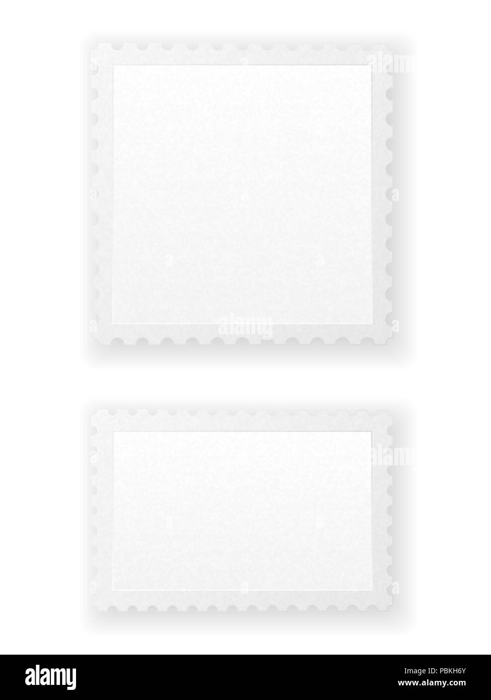 Postage stamp on a white background. Vector illustration Stock Photo ...