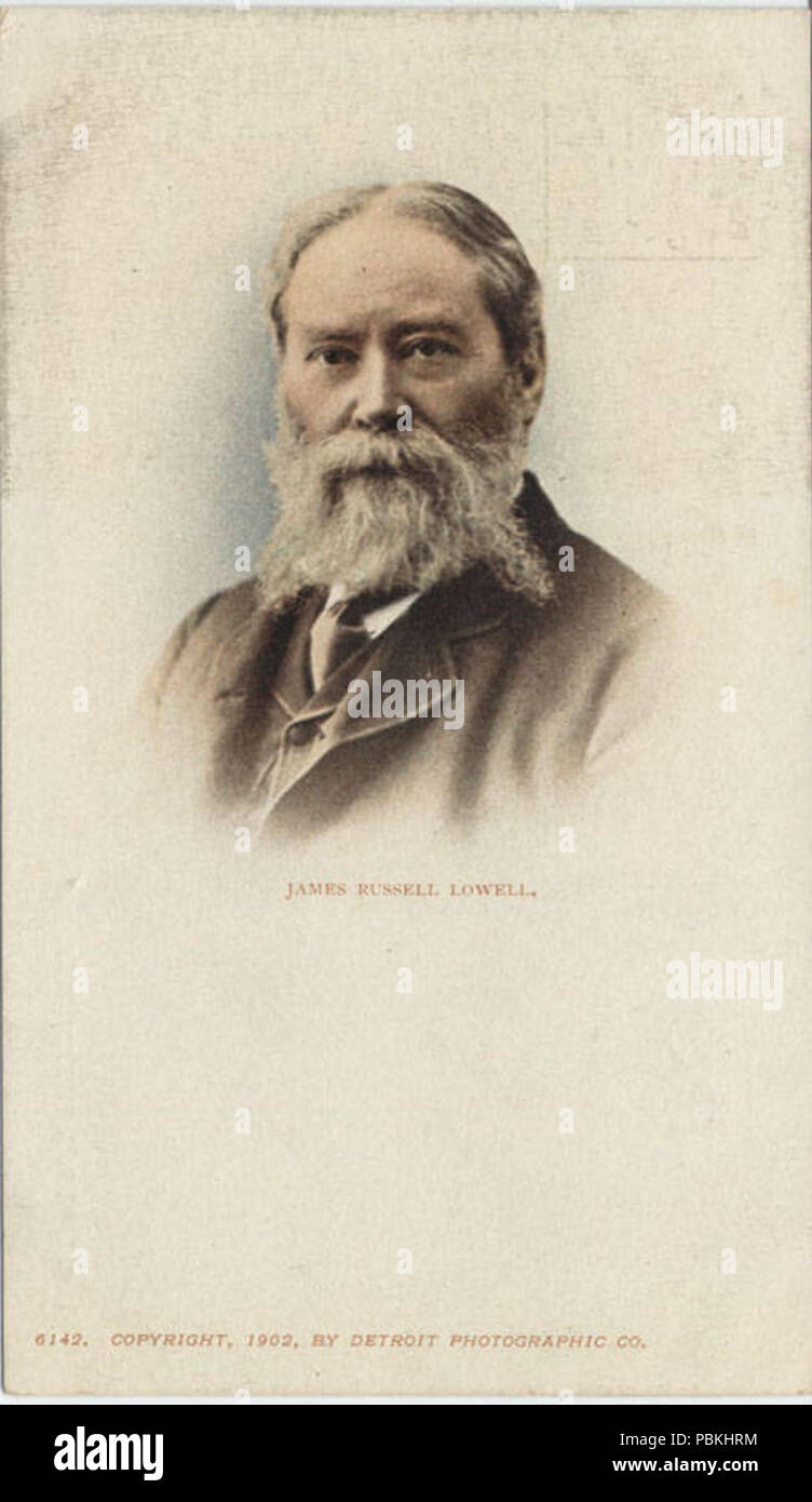 James russell lowell hi-res stock photography and images - Alamy