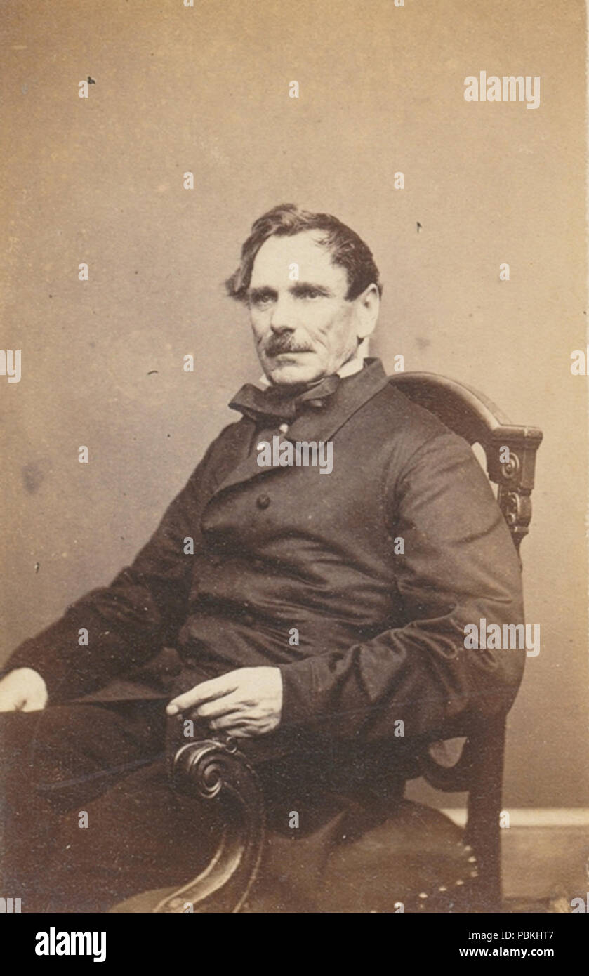 824 James Shields seated Stock Photo - Alamy