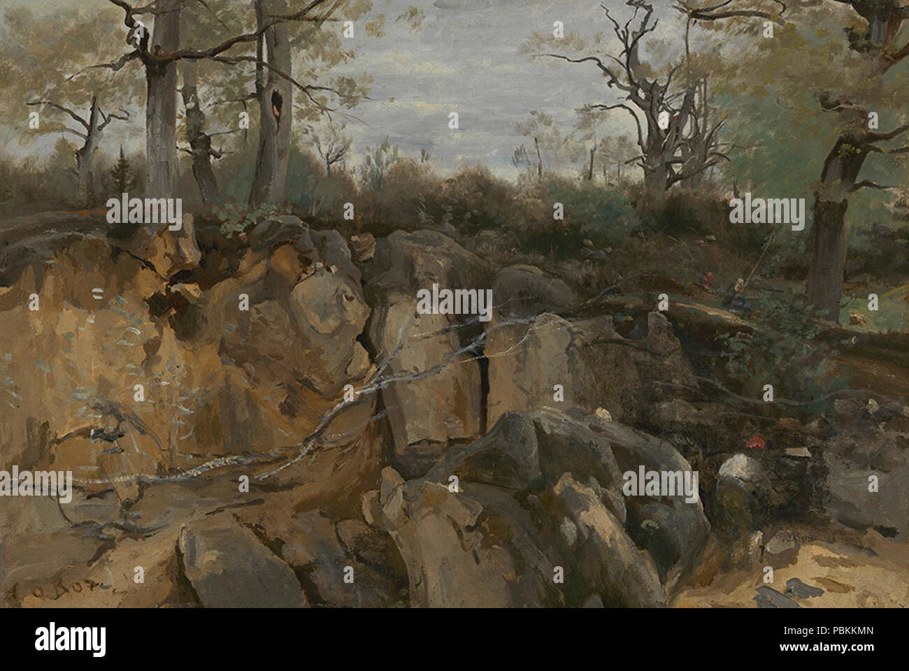 Jean Baptiste C Corot High Resolution Stock Photography and Images - Alamy