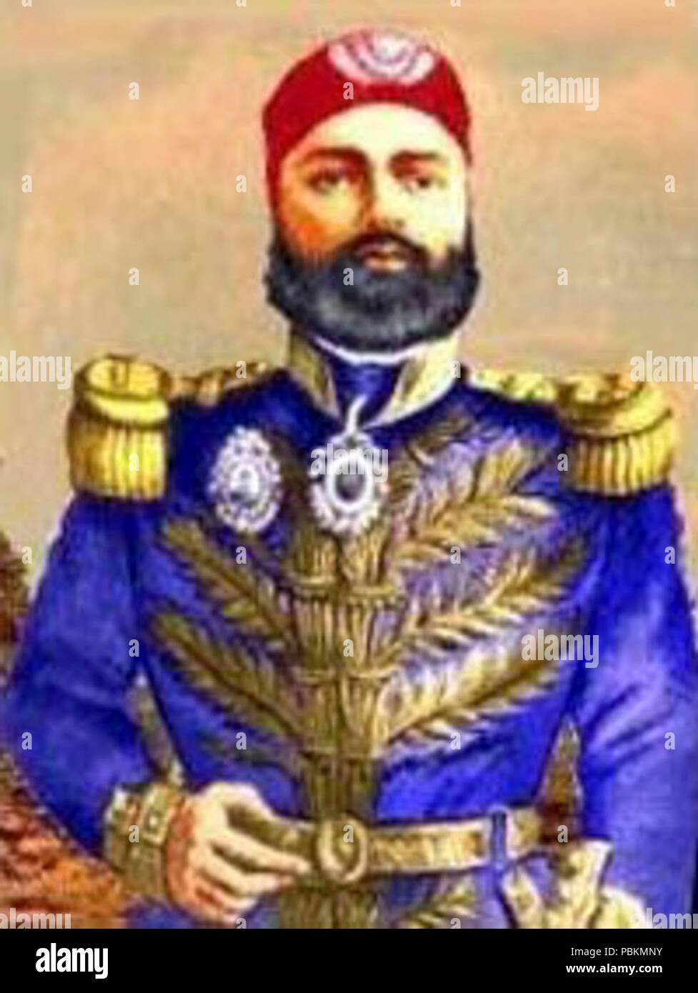 Abbas Helmy Pasha I (color Stock Photo - Alamy