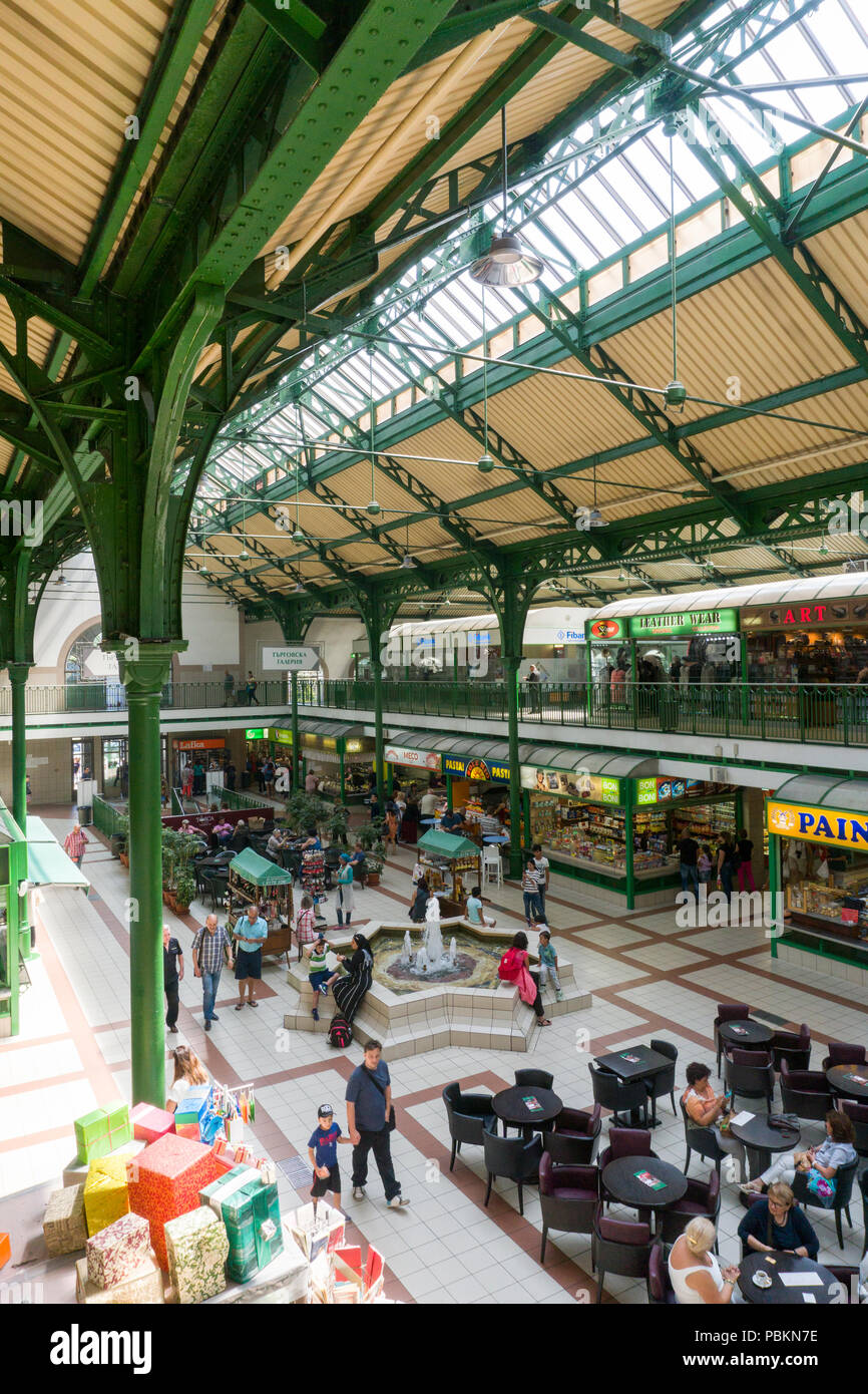 Central Market Hall, Sofia, Bulgaria Stock Photo - Alamy