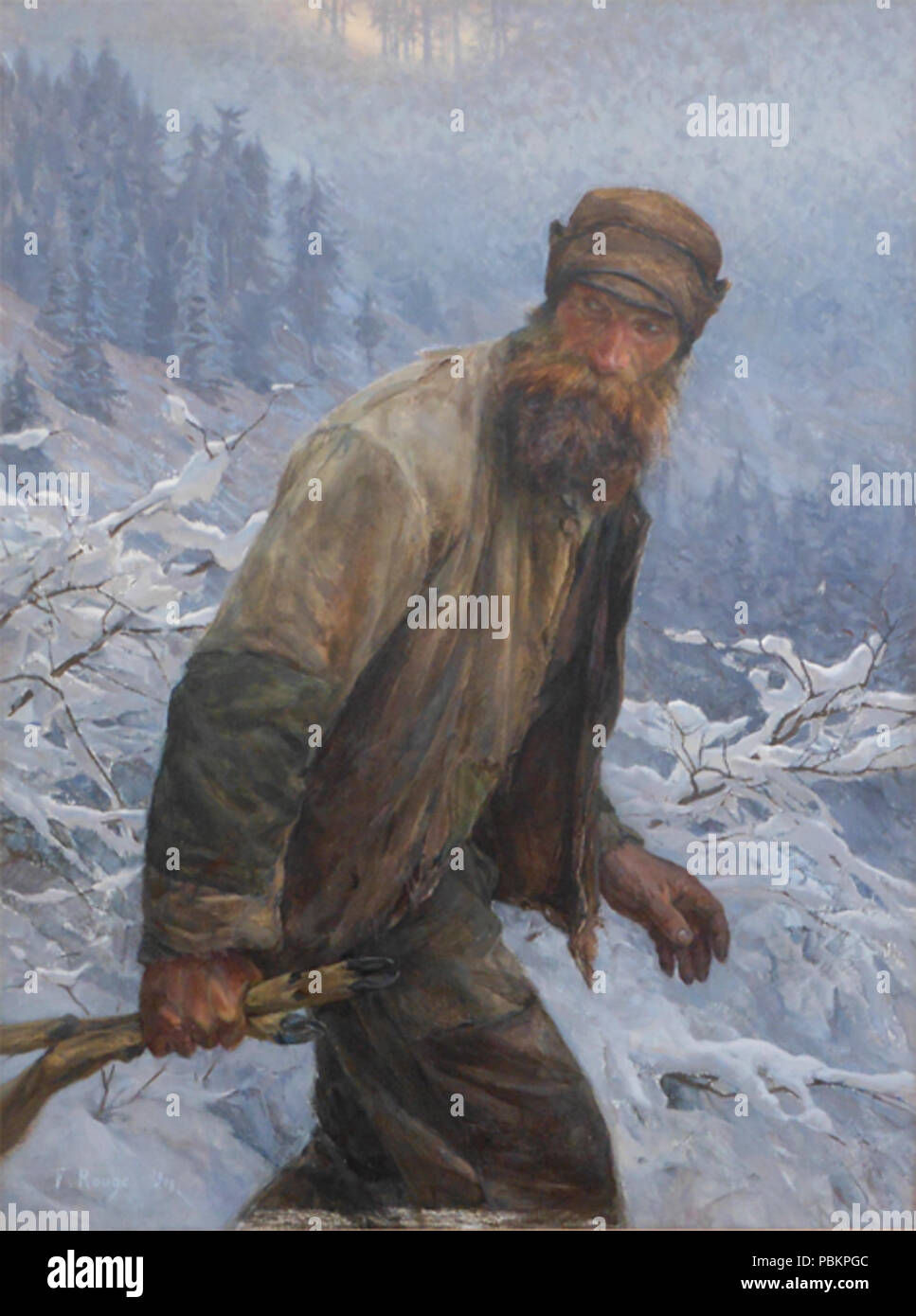 889 Le braconnier par Frédéric Rouge Stock Photo - Alamy