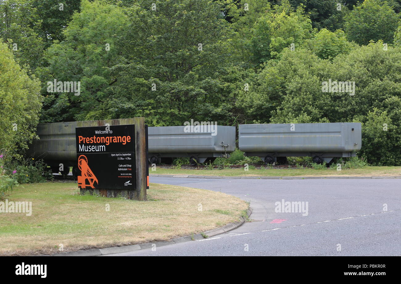 Prestongrange Industrial heritage Museum East Lothian Scotland July ...