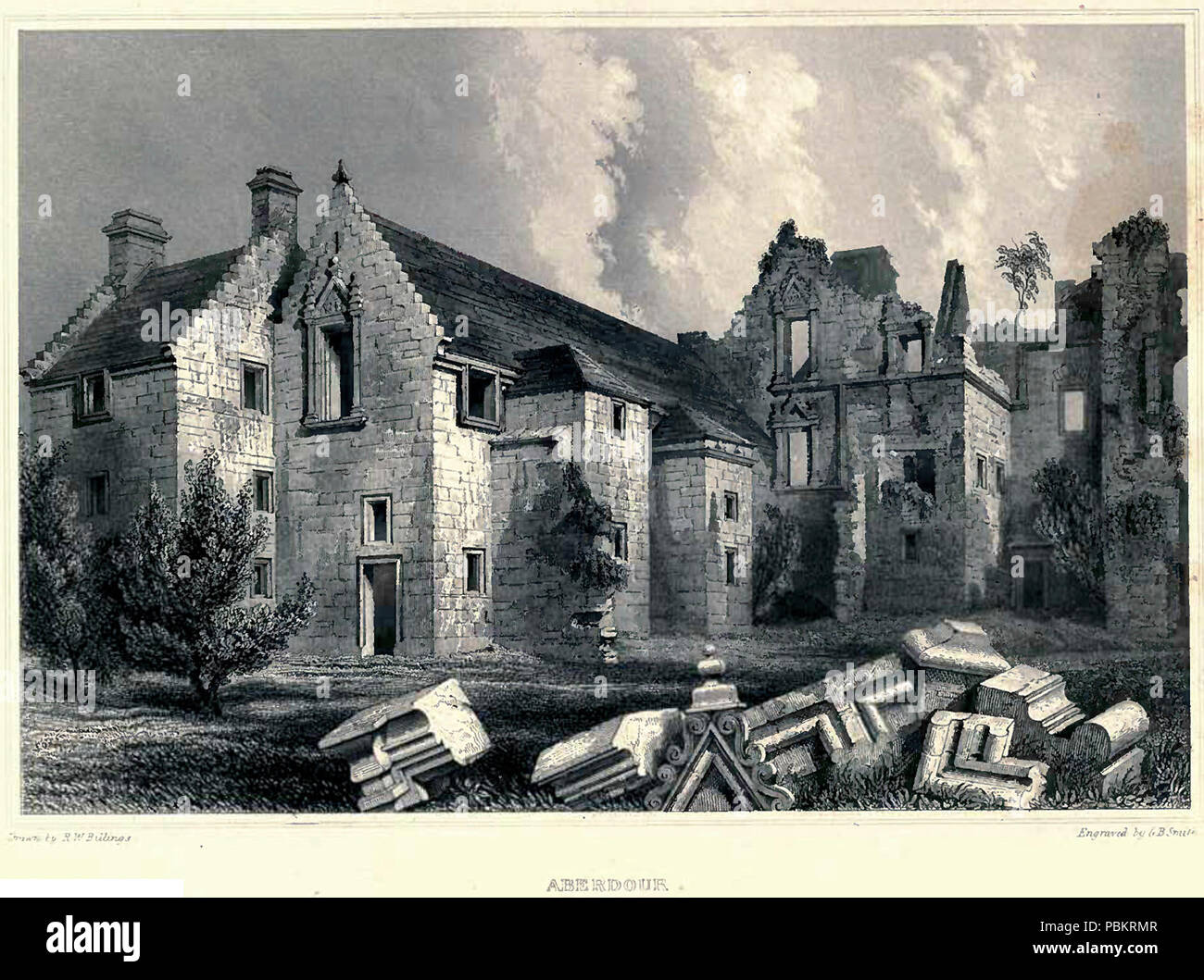 Aberdour castle hi-res stock photography and images - Alamy