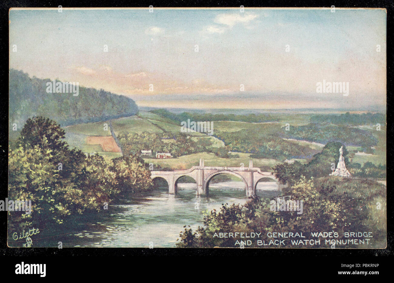 Wade's bridge aberfeldy hi-res stock photography and images - Alamy