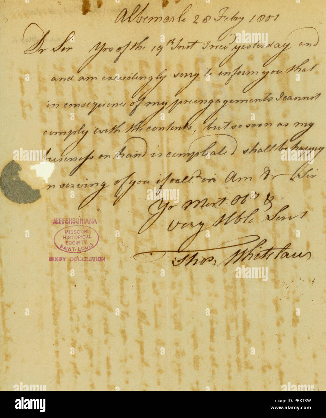 Thomas whitelaw hi-res stock photography and images - Alamy