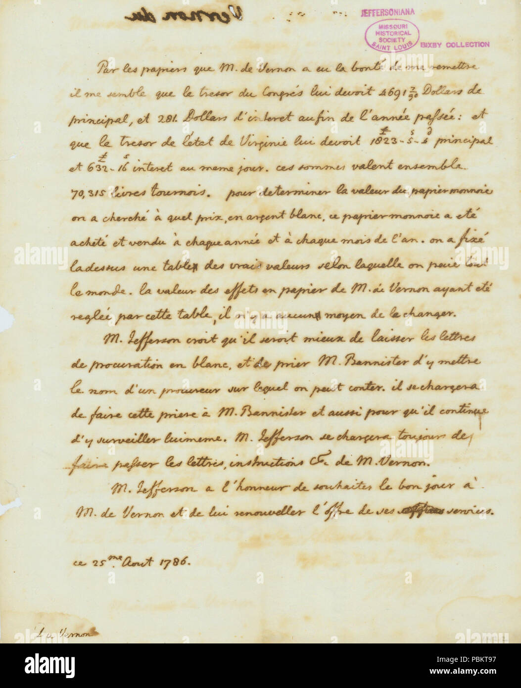 Mr de vernon hi-res stock photography and images - Alamy