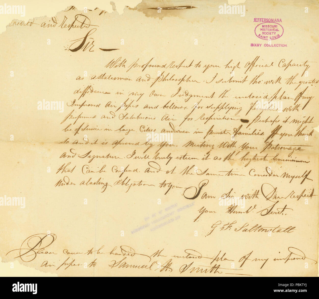 Politics letter official signature hi-res stock photography and images ...