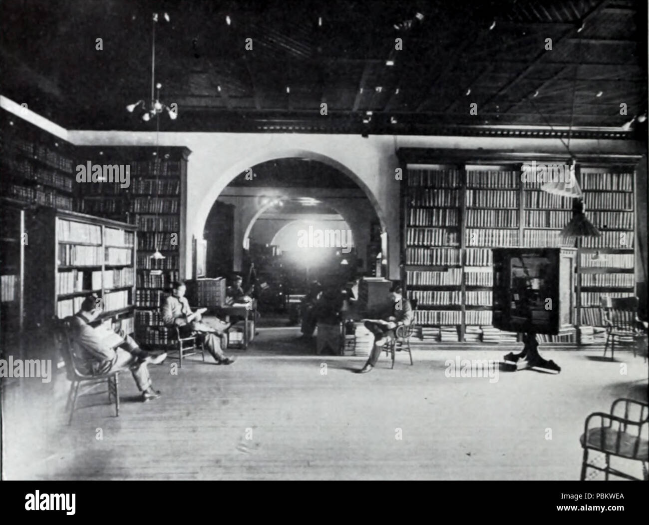 919 Library (Taps 1912 Stock Photo - Alamy