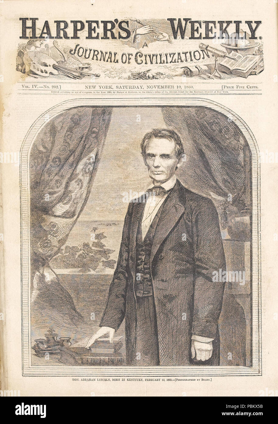 Harper's weekly 1860 hi-res stock photography and images - Alamy