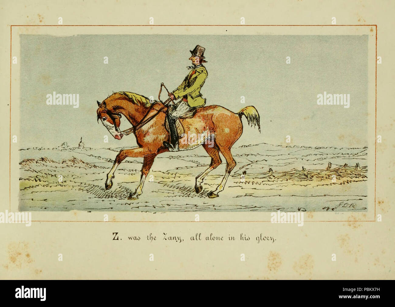 ABC of fox hunting (Plate 26 Stock Photo - Alamy