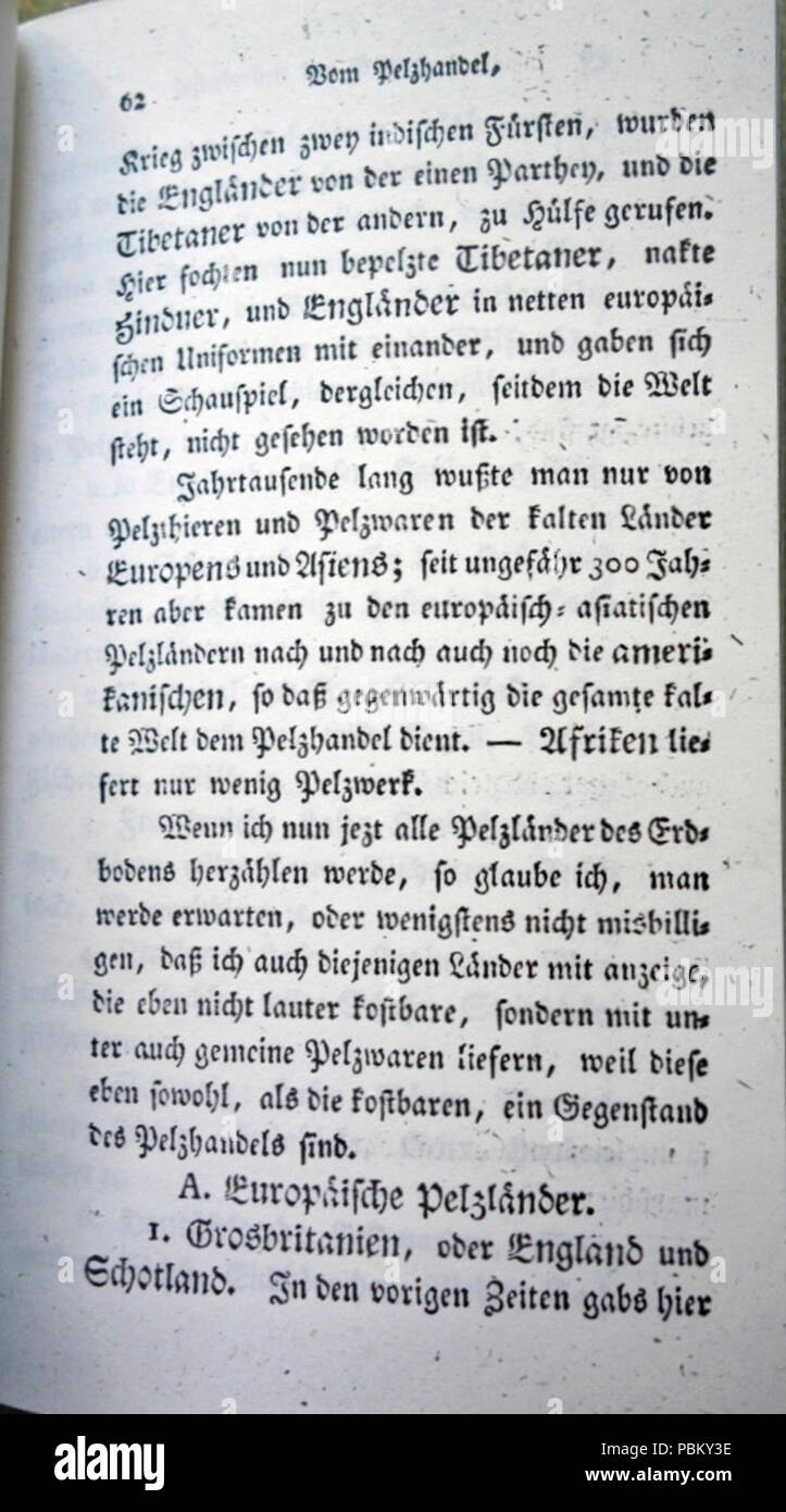 Abhandlung vom Pelzhandel insonderheit der Britten (D. Christ. Wilh ...