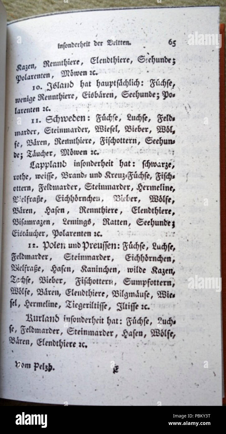 Abhandlung vom Pelzhandel insonderheit der Britten (D. Christ. Wilh ...