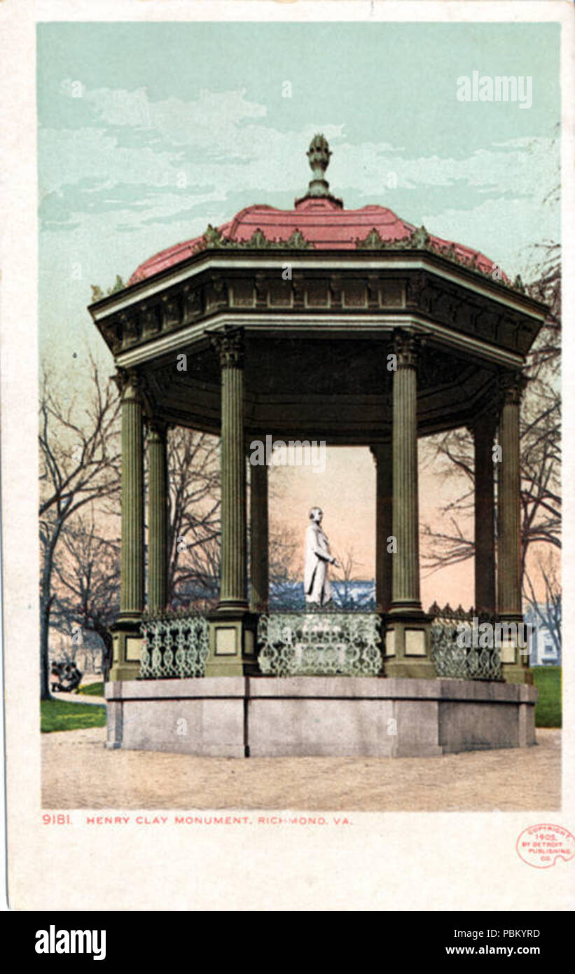 Henry clay monument hi-res stock photography and images - Alamy