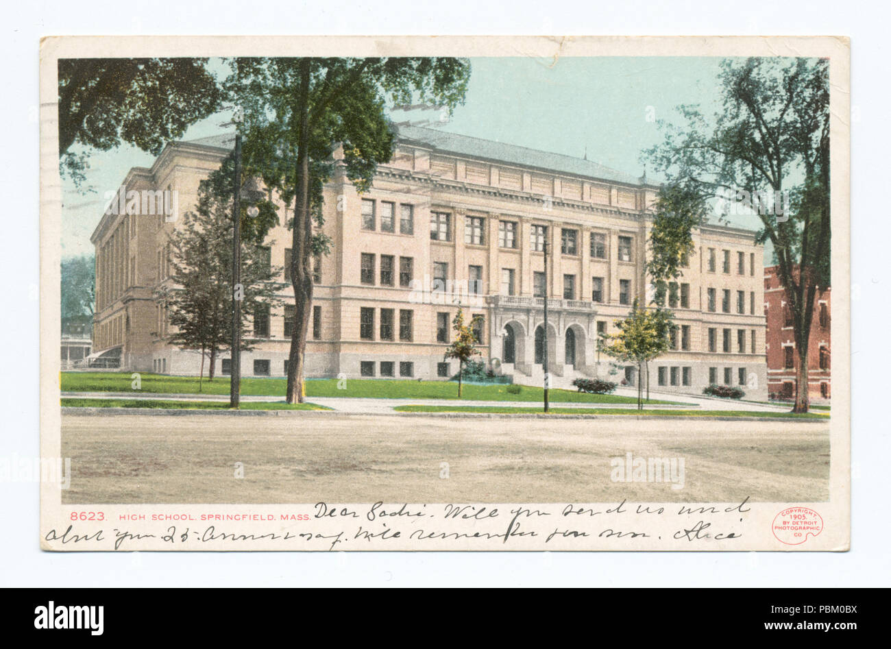 Springfield high school hi-res stock photography and images - Alamy