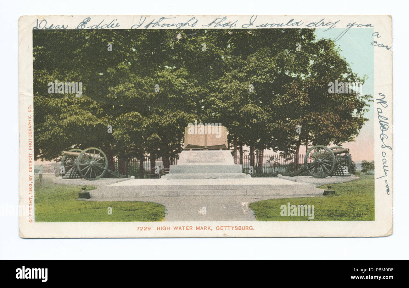 Gettysburg high water mark hi-res stock photography and images - Alamy