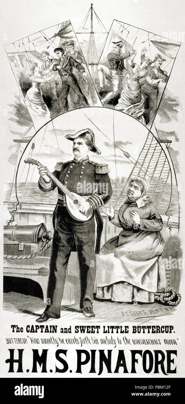 Hms pinafore hi-res stock photography and images - Alamy