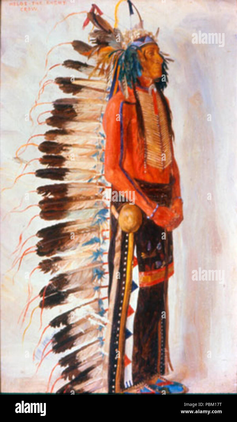 Crow nation indians hi-res stock photography and images - Alamy