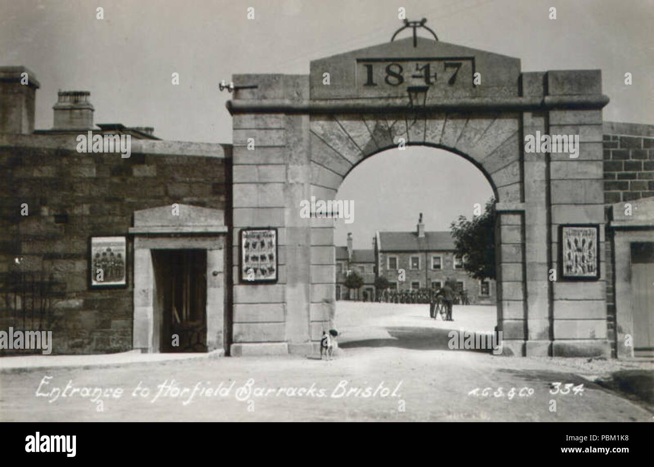 768 Horfield Barracks Stock Photo - Alamy
