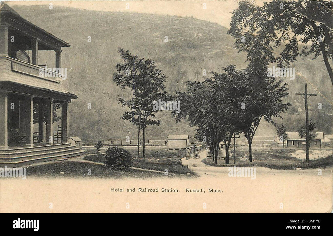 Massachusetts the railroad station hi-res stock photography and images ...