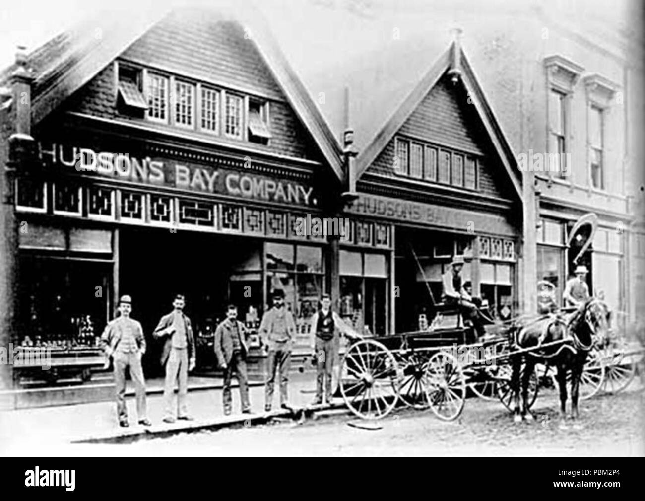 Hudson's bay company cordova street hi-res stock photography and images ...