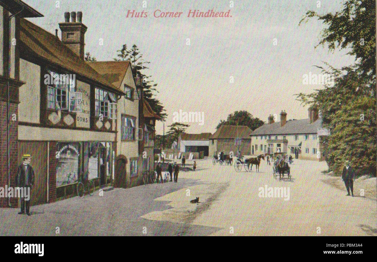 778 Huts Corner Hindhead Stock Photo - Alamy