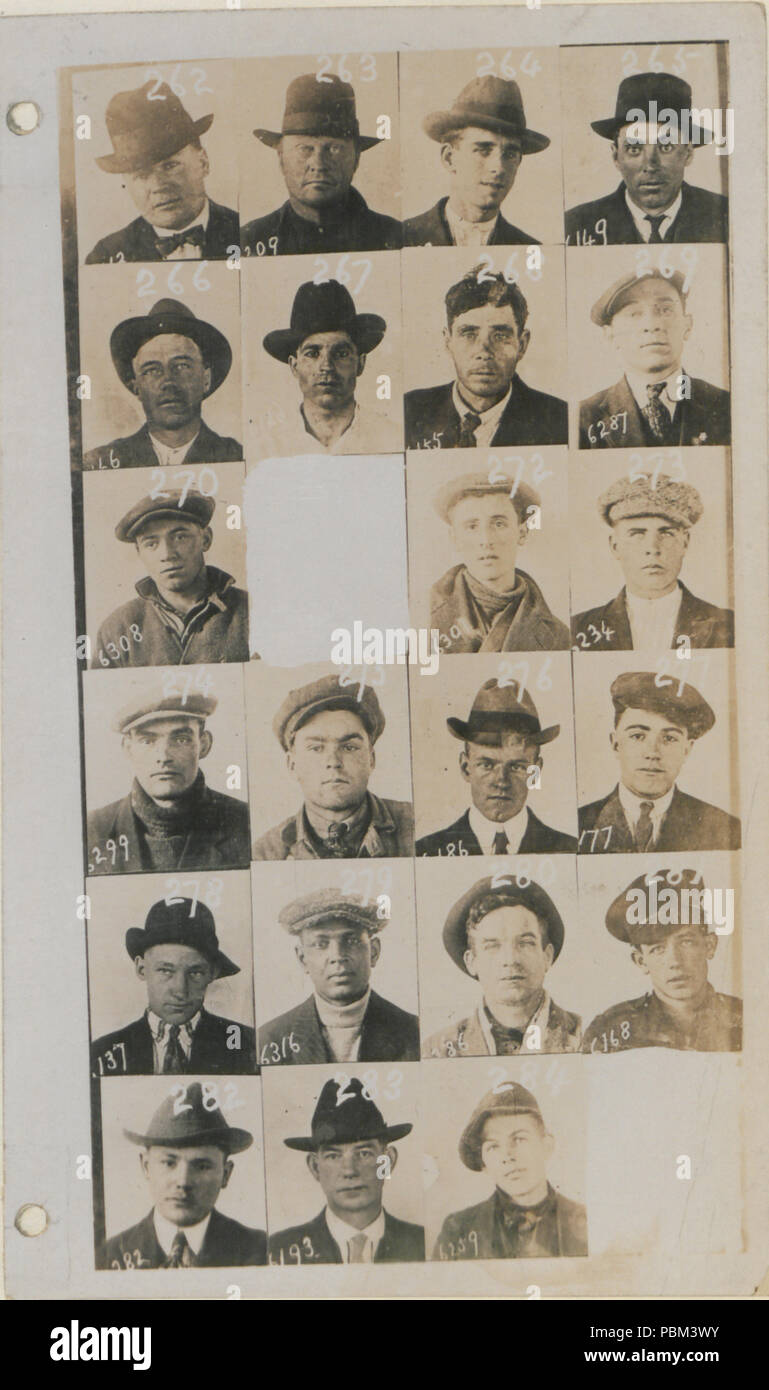786 Identification Department, Calgary - Criminal Identification Book ...