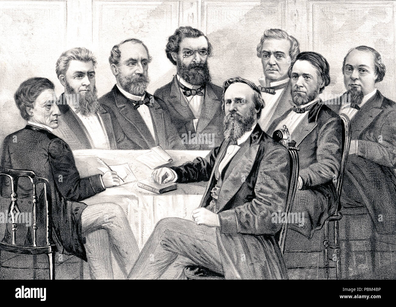 1800s american presidents hi-res stock photography and images - Alamy