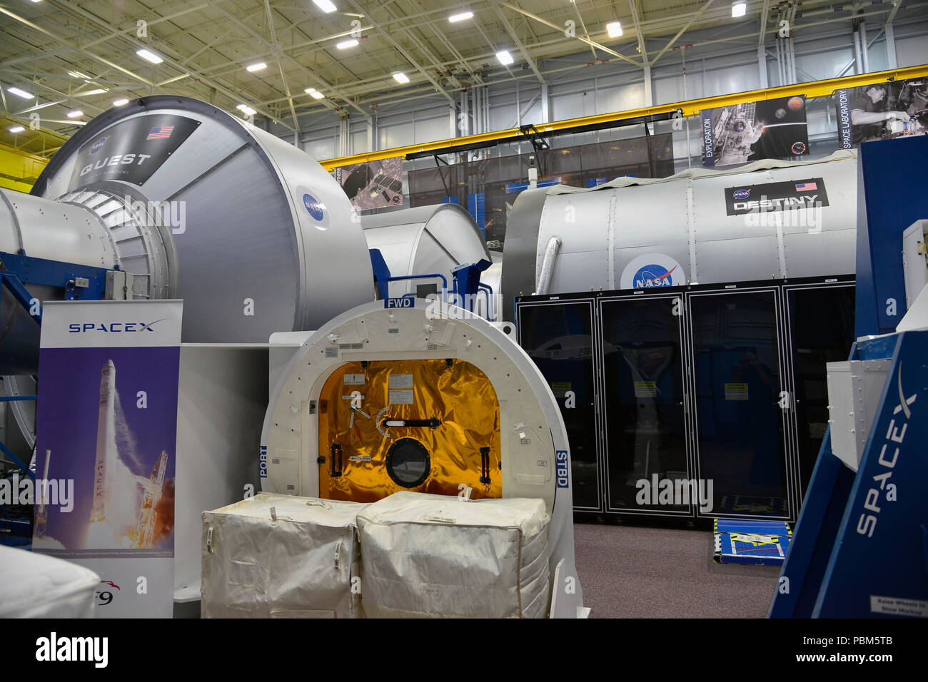 Training mock up of international space station hi-res stock ...