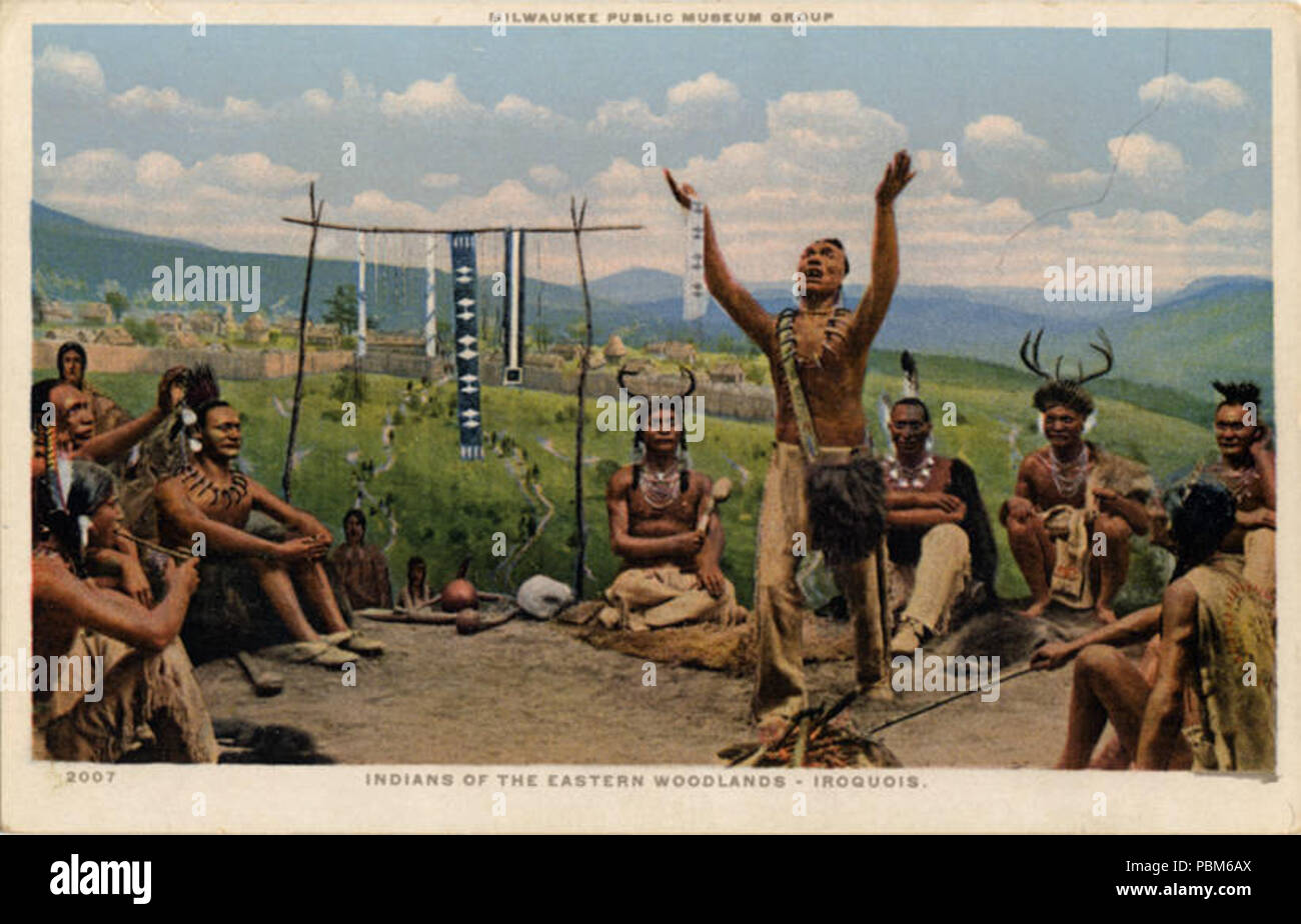 The eastern woodlands iroquois hi-res stock photography and images - Alamy